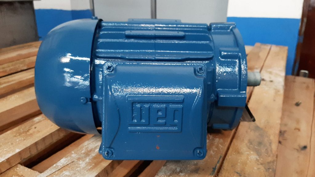 MOTOR WEG 3 CV 4POLOS FLANGE FCDIN TRIFÁSICO 220/380 - Nova York ...