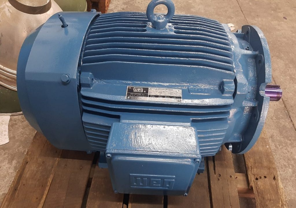 MOTOR WEG 60 CV 4POLOS(1750RPM) TRIFÁSICO FLANGE FF 220/380/440/760 ...